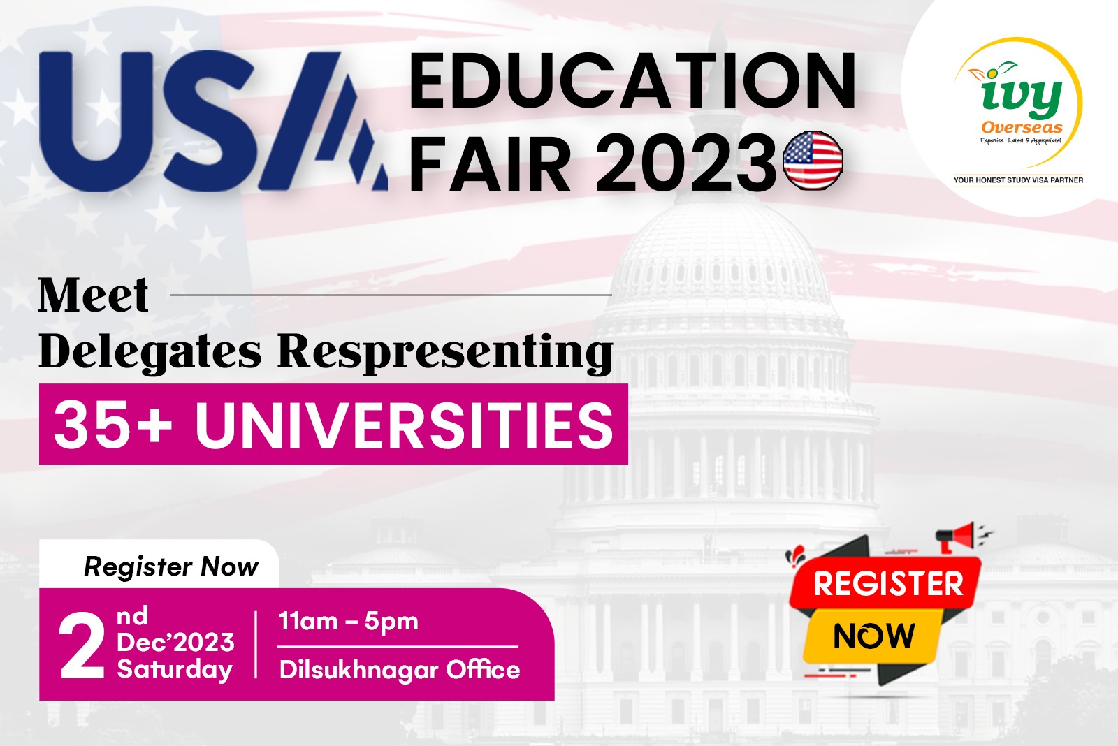 IVY Overseas - Upcoming Events